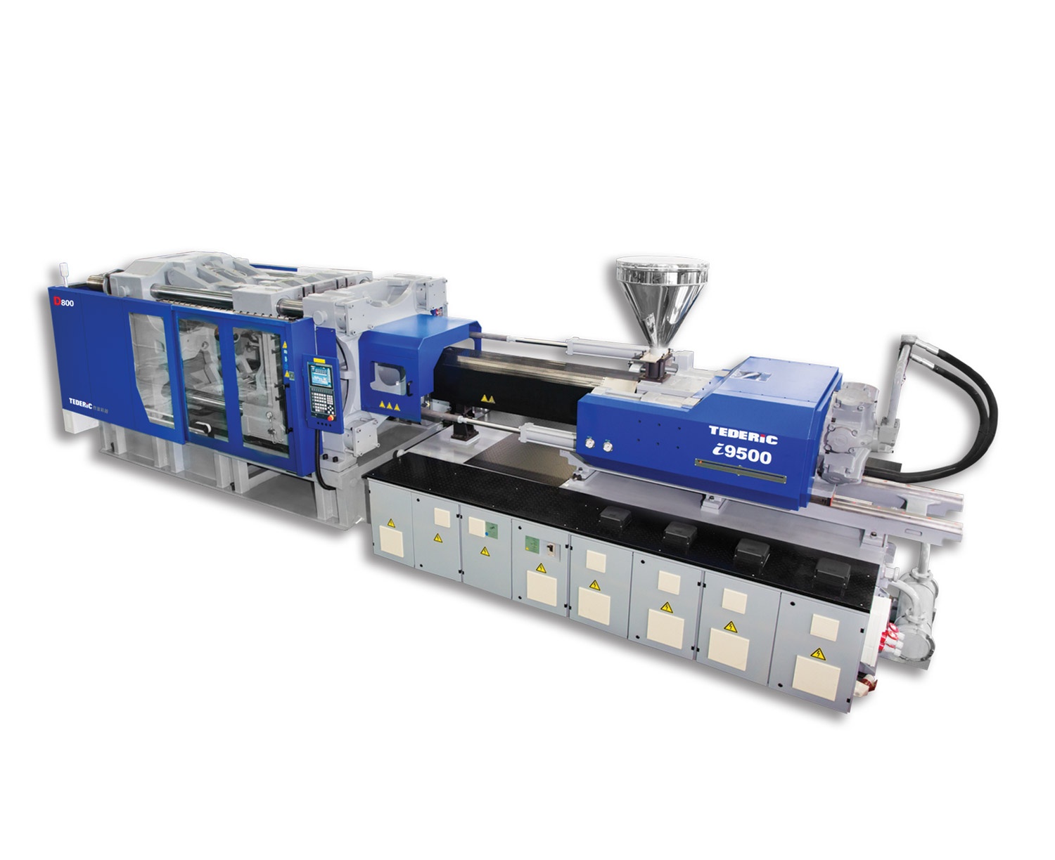 دستگاه تزریق پلاستیک 200 تن سروو موتور تدریک Tederic